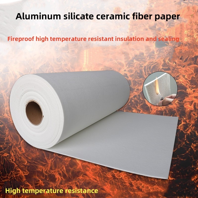 Thickness: 1/2/3/4/5/8/10mmAluminum silicate ceramic fiber paper high ...
