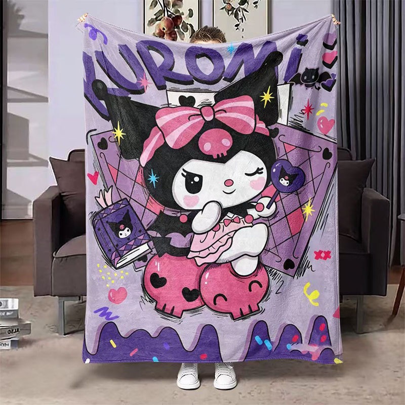 Kuromi Blanket Selimut Kuromi Budak Kids Blanket Cadar Kuromi Single ...