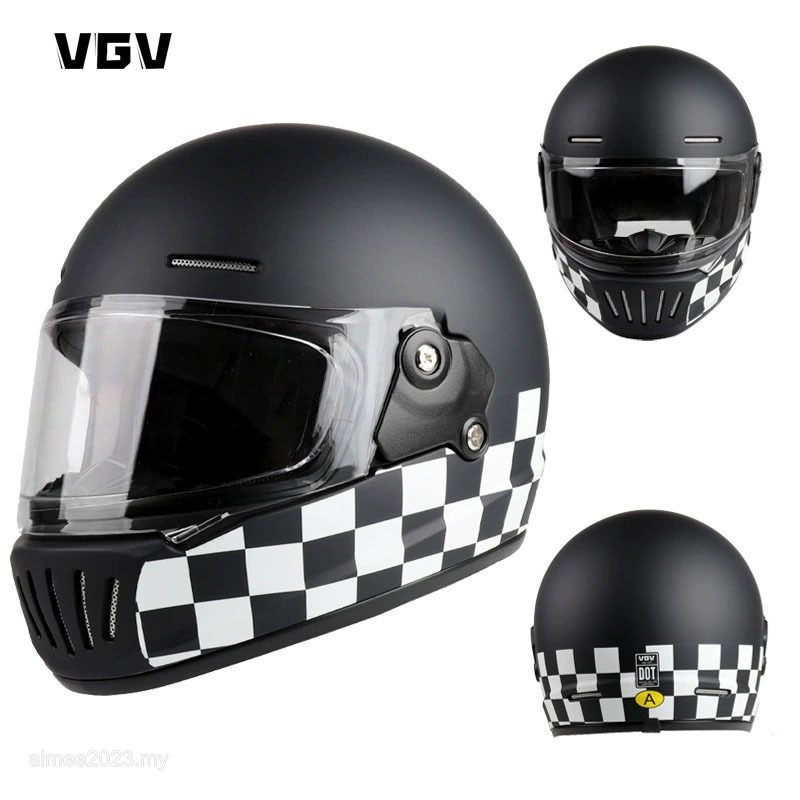 [Ready Stock] VGV Official Genuine Motorcycle Helmet Lightweight Unisex ...