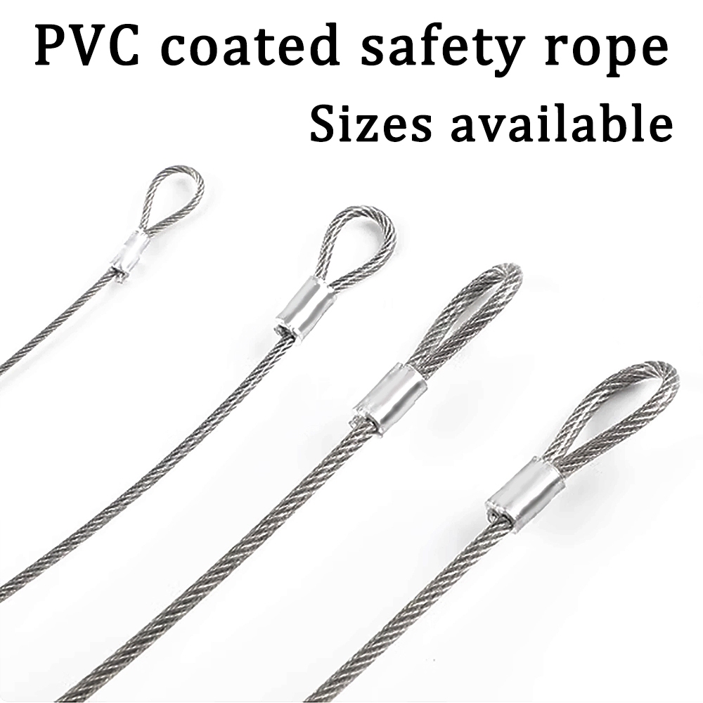 304 Stainless Steel Wire Safety Rope PVC Coated Steel Wire Rope Anti ...