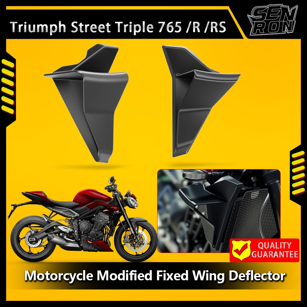 For Triumph Street Triple 765 765 R RS Motorcycle Downforce Naked ...