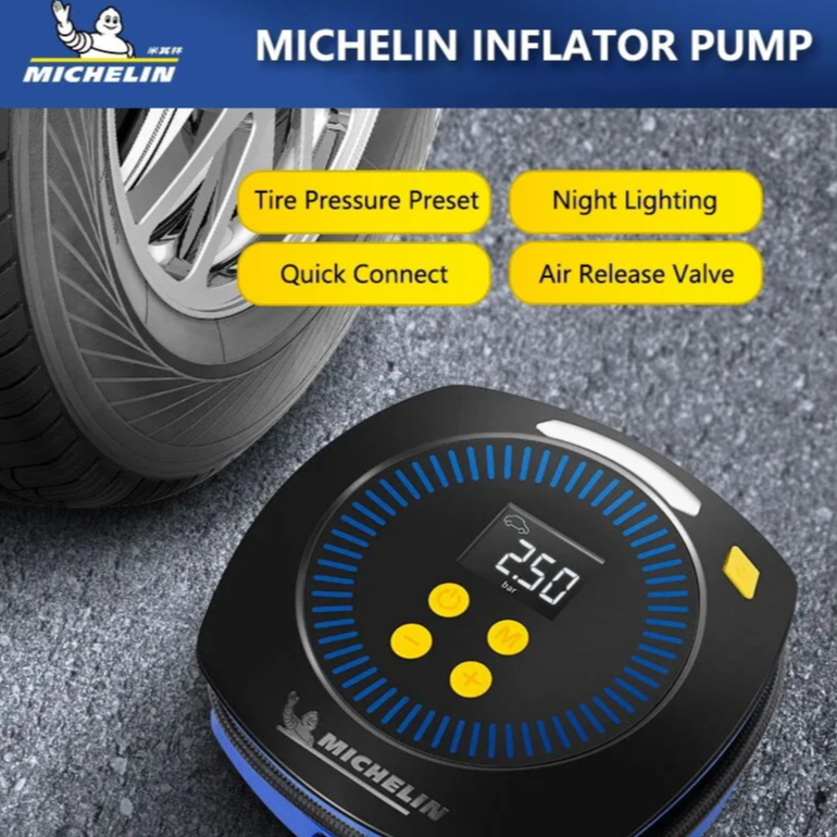 Michelin M2201 Portable Air Pump Car Air Compressor Multifunctional ...