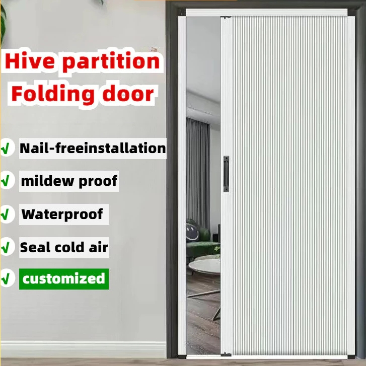 customized Folding Door Sliding Door Bathroom Kitchen Indoor Partition ...
