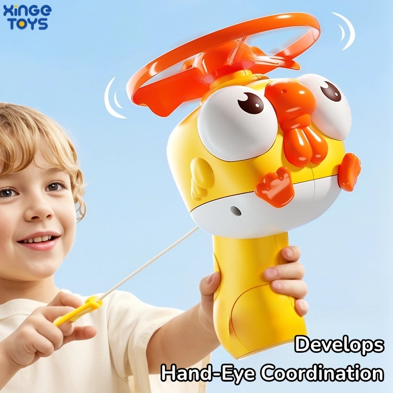 Bamboo Dragonfly Spinning Flyer-Outdoor Boomerang Disc for Kids, Soft ...