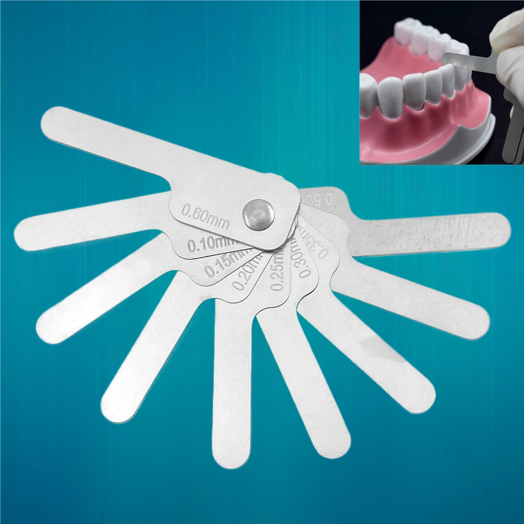 Dental IPR Interproximal Reduction Gauge Measure Tooth Gap Stainless ...