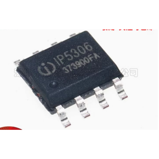 ((10 Pcs) IP5306 Original Genuine ESOP-8 2.1A Charging 2.4A Discharge Power Bank SOC Chip ...