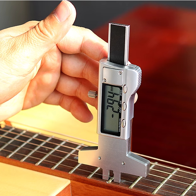 Folk Classical Guitar String Gauge String Height Measurement Tool Dial ...