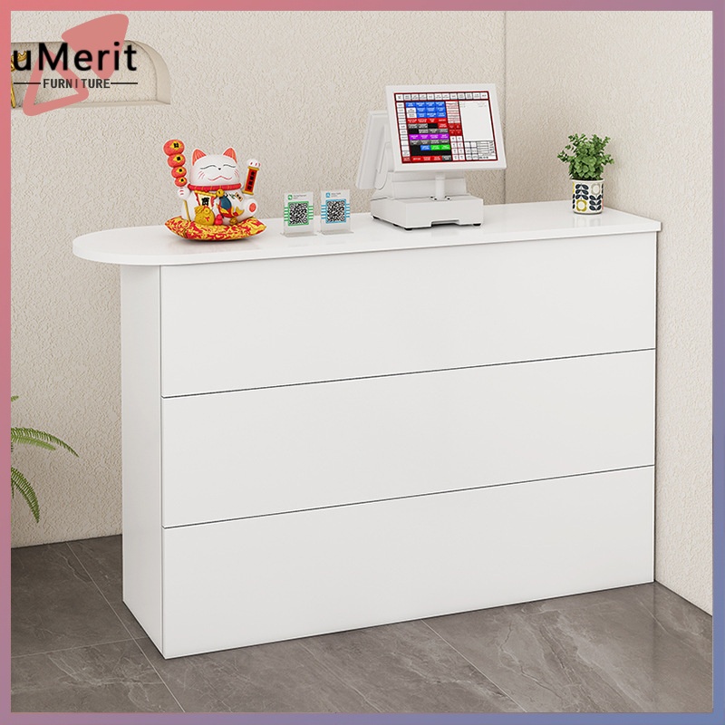 Cashier Reception Front Desk Supermarket Store Small Commercial Counter ...