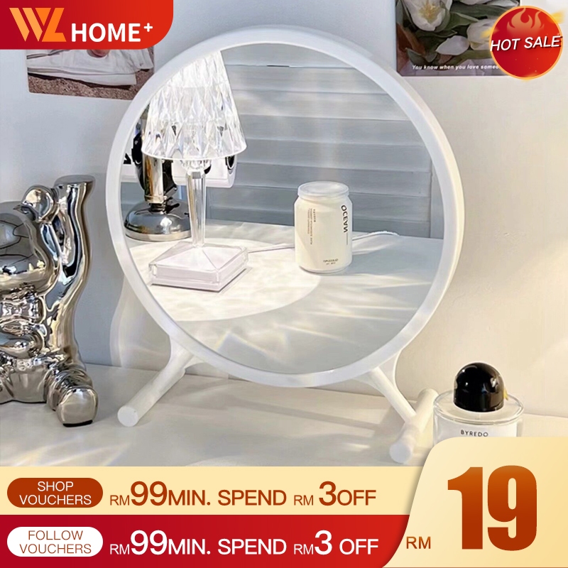 Cermin Solek LED Makeup Mirror Dressing Table Mirror Vanity Mirror ...
