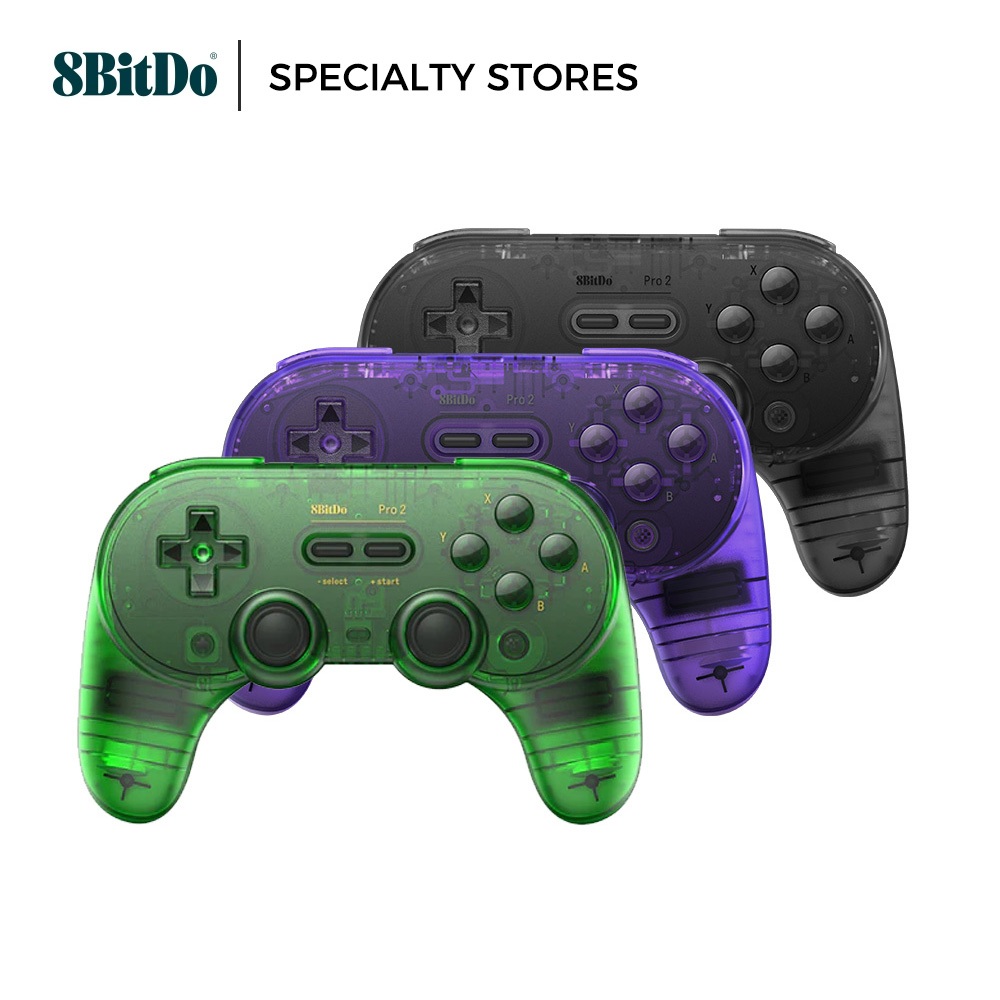 8BitDo Pro 2 Bluetooth Wireless Gamepad Hall Effect Joysticks ...