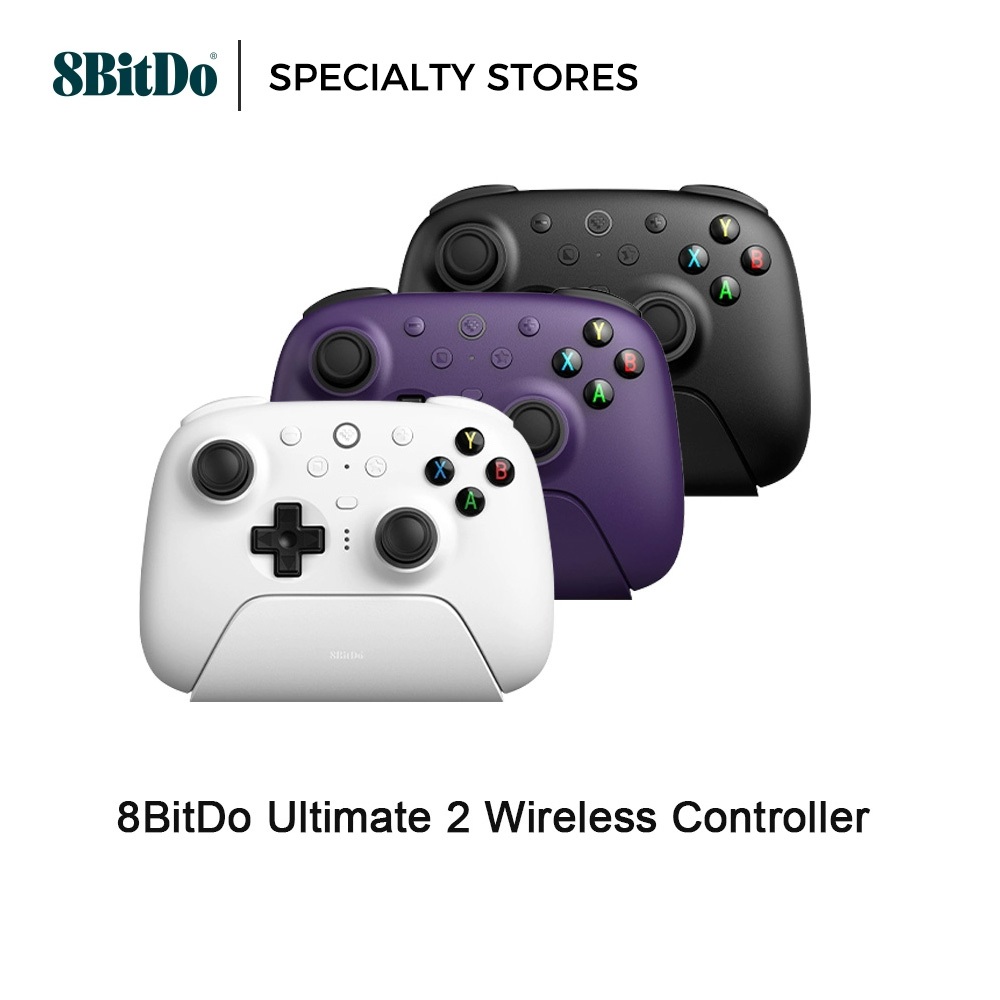 8BitDo Ultimate 2 Wireless Controller With Charging Dock For Windows PC ...