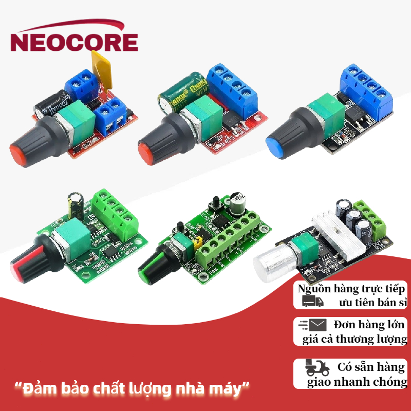 DC 1.8V 3V 4.5V 5V 6V 10A PWM Motor Speed Controller Low Voltage Motor ...
