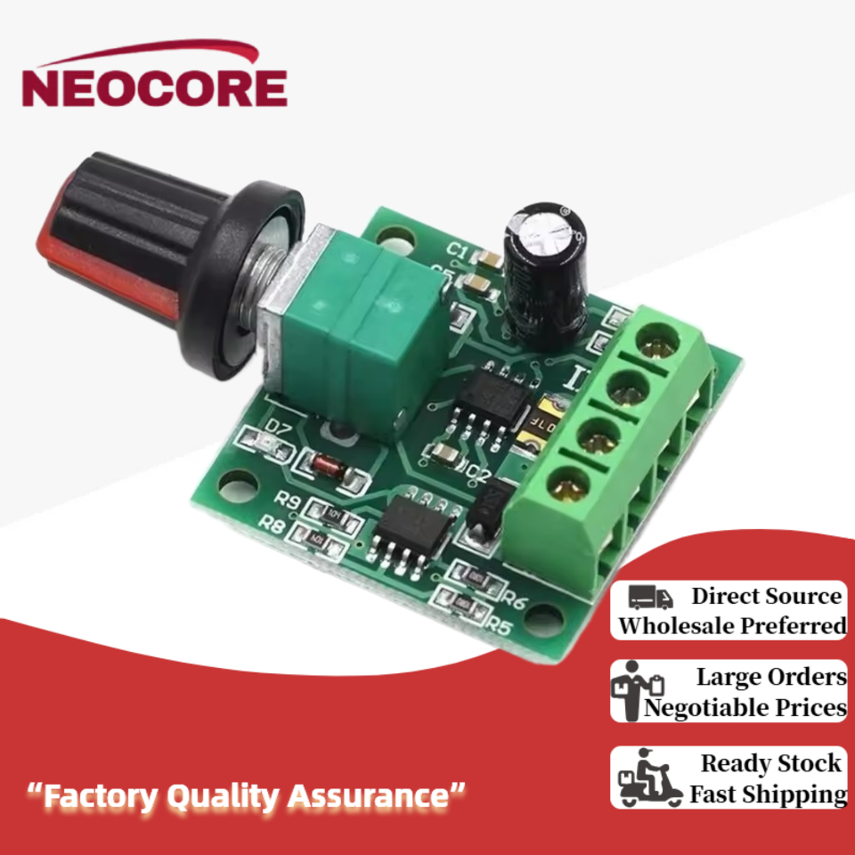 DC 1.8V 3V 5V 6V 12V 2A PWM Motor Speed Controller Low Voltage Motor ...