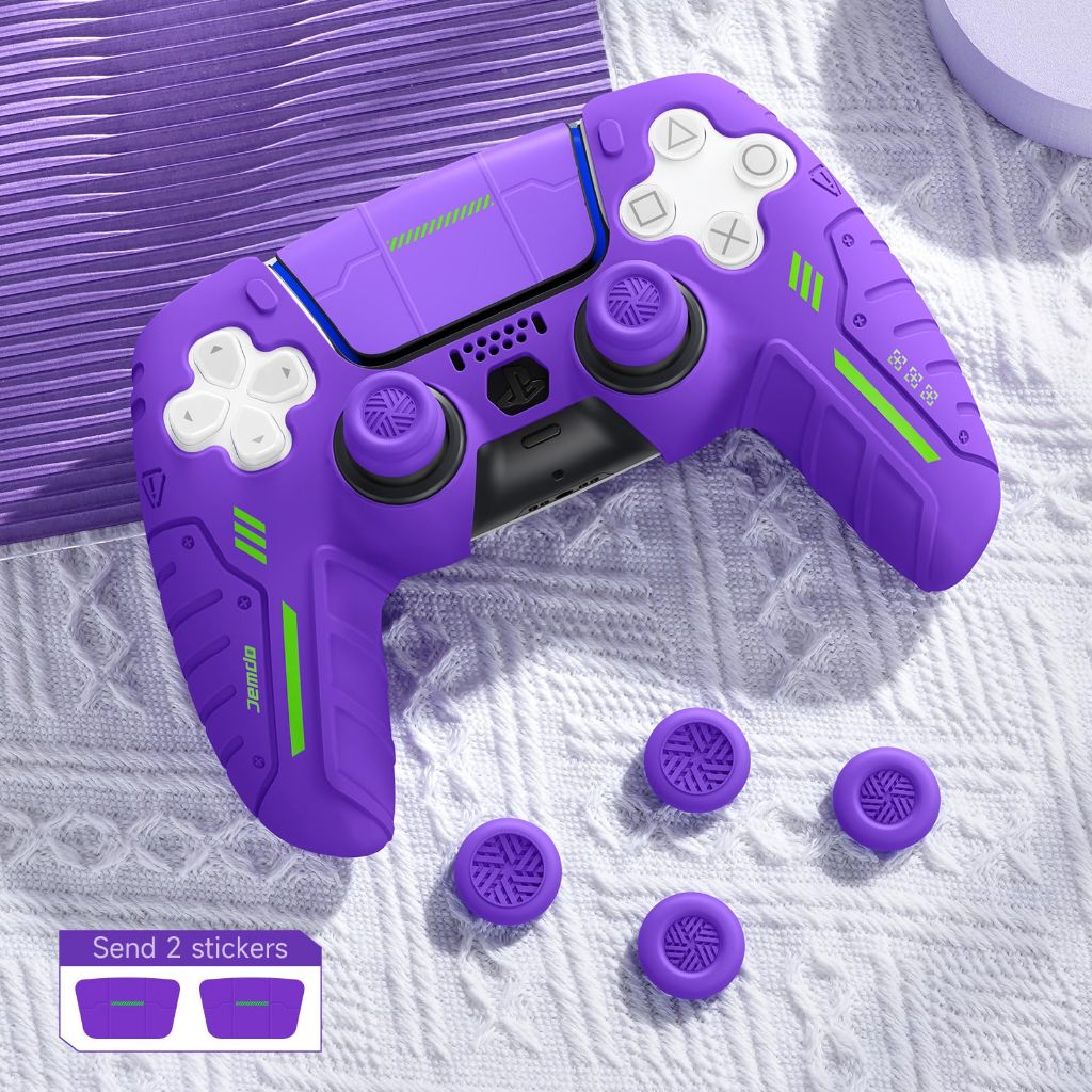 PS5 Controller Skin, Anti-Slip Soft Silicone Protective Cover Case for ...