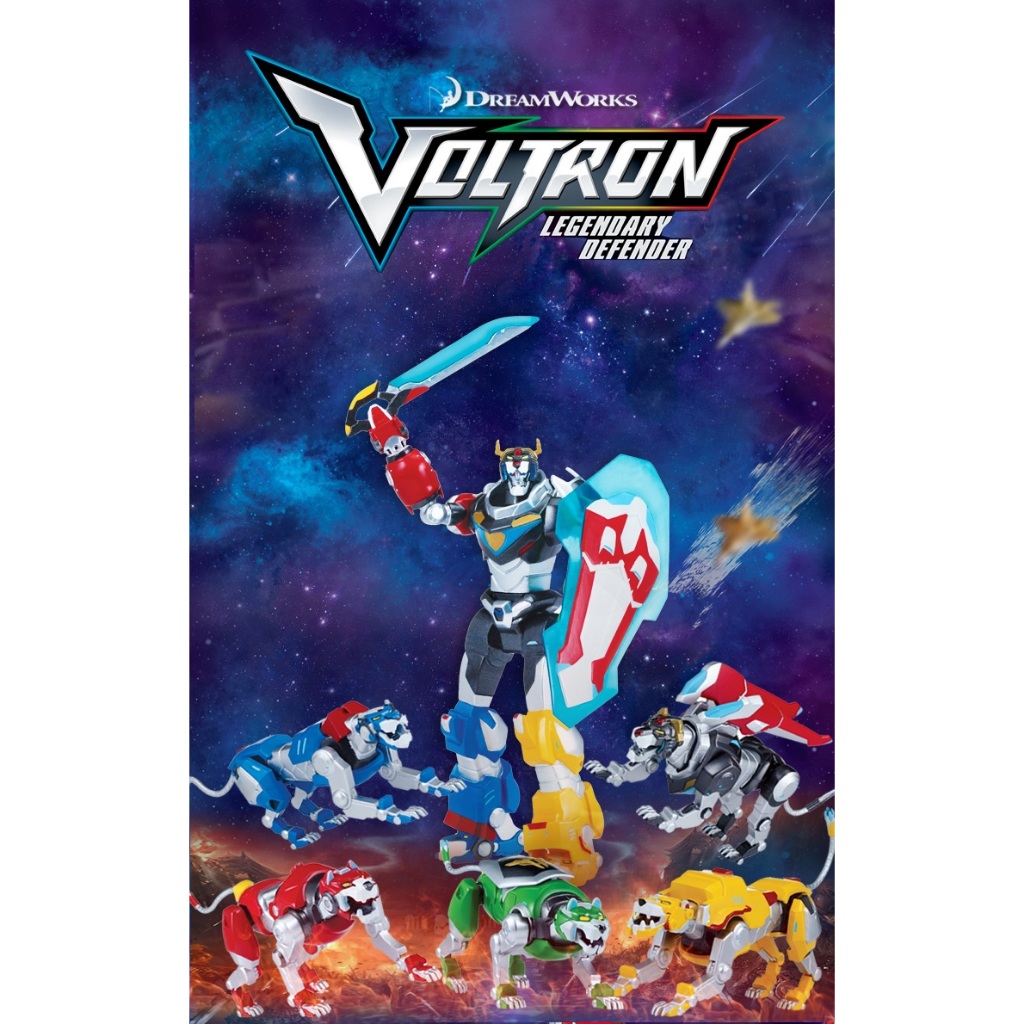 Voltron with Sword Basic Figure,The Right Leg and Right Hand Can Move ...