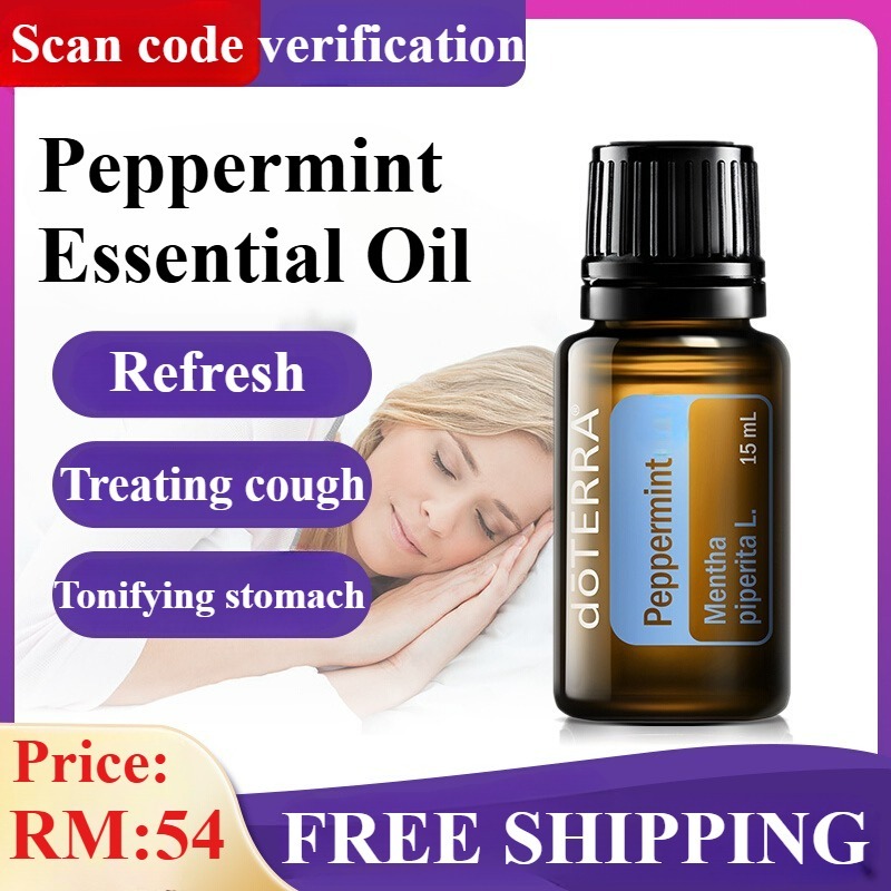 (Genuine Authorization) doTERRA Essential oil Peppermint Pure Essential ...