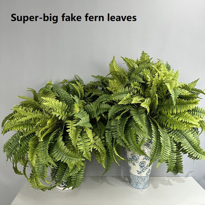 Super big fake boston fern plant artificial fern indoor plant fern leaf ...