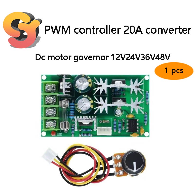 [Ready Stock Supply] 1pcs PWM Controller 12V24V36V48V High Power Driver ...