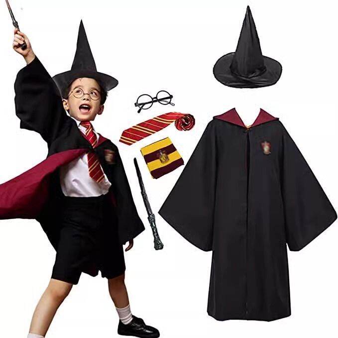 Boys' and Adults' Wizard Costumes (Potter Style Harry ), Graduation ...