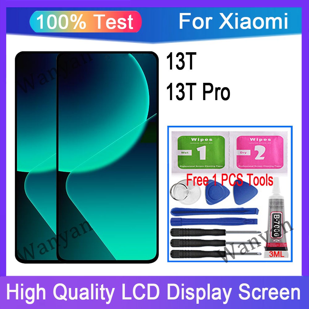 Original AMOLED/TFT Xiaomi 13T 13T Pro LCD Display Touch Screen With ...
