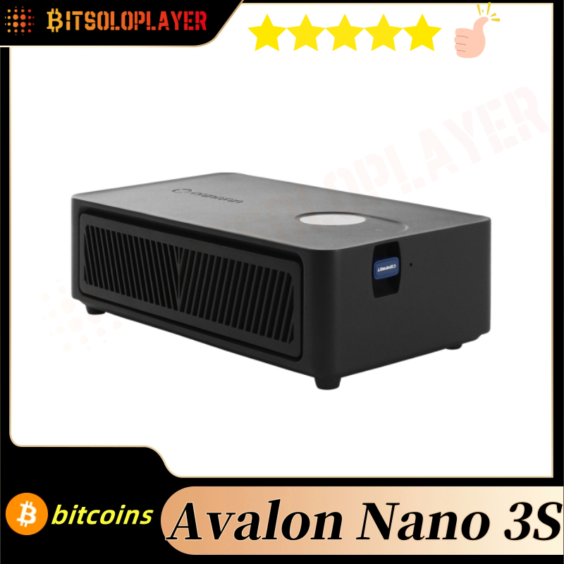 New Canaan Avalon Nano 3S 6Th/s 140W BTC Miner Cheep Bitcoin Miner Home ...