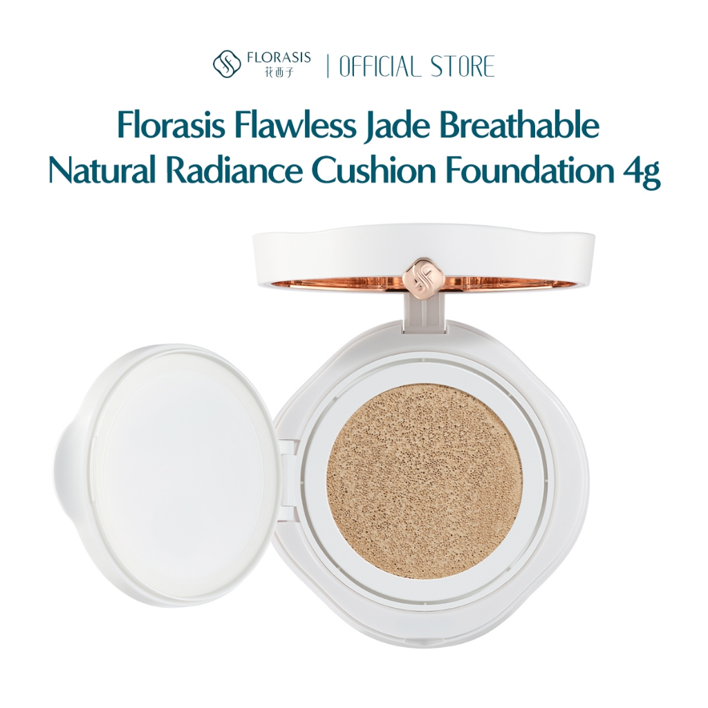 花西子 Florasis Flawless Jade Breathable Cushion Foundation– Custom-Fit ...