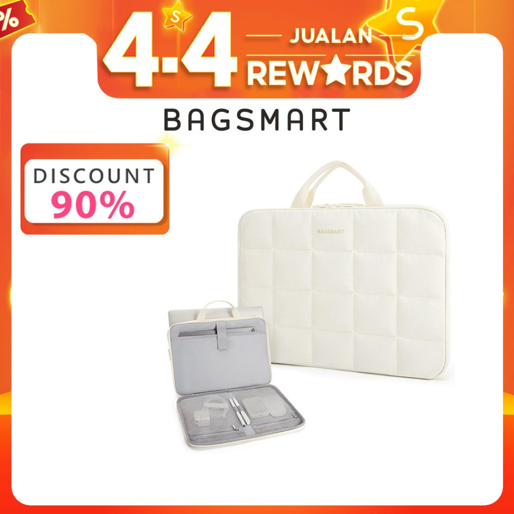 BAGSMART Laptop Bag 13-16 inch Handbag Messenger Beg Tote Shoulder ...