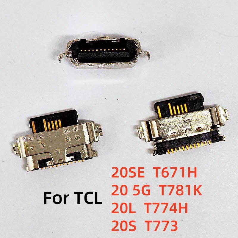 2-10PCS For TCL 20SE T671H/20 5G T781K T781H/20L T774H/20S T7730 Type-C ...