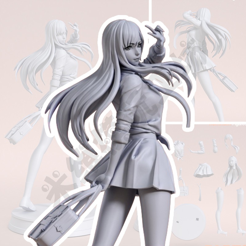 Standing Hito Kawaimeng Beautiful Girl GK Figure 3D Printing [Unpainted ...