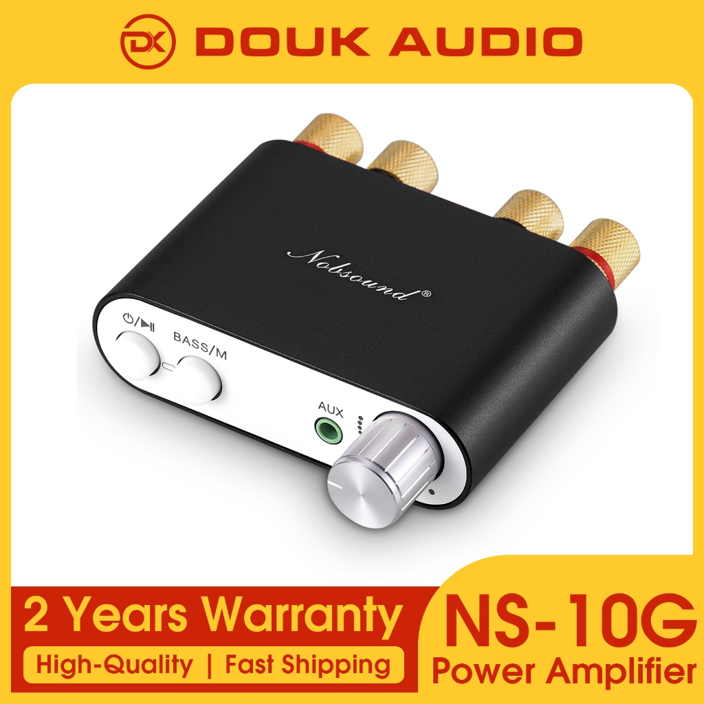 Nobsound NS-10G Mini Bluetooth 5.0 Digital Amplifier HiFi Stereo Audio ...