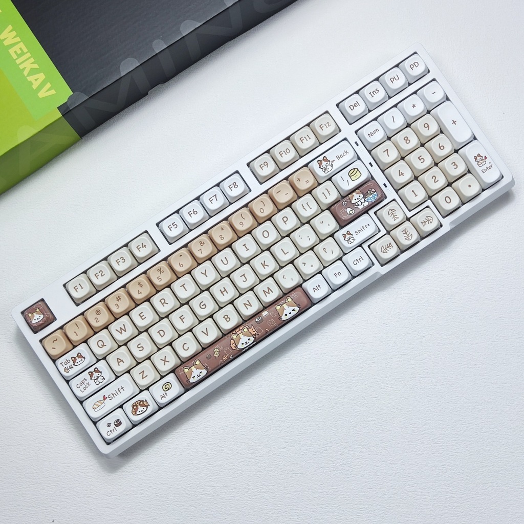 Kn980 Wired Customized Mechanical Keyboard 98-Key Axis Socket Hot Swap ...