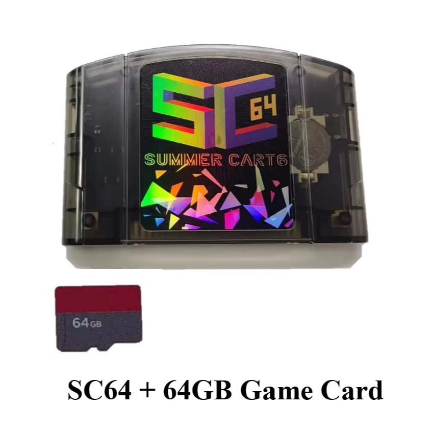 SC64 SummerCart64 Open Source Game Card 64 Video Game Console | Shopee ...