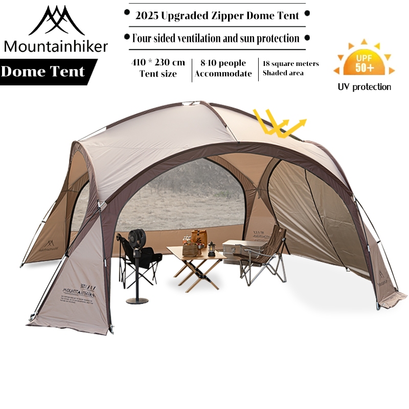 MOUNTAINHIKER 2025 upgraded outdoor camping dome tent windshield dome ...