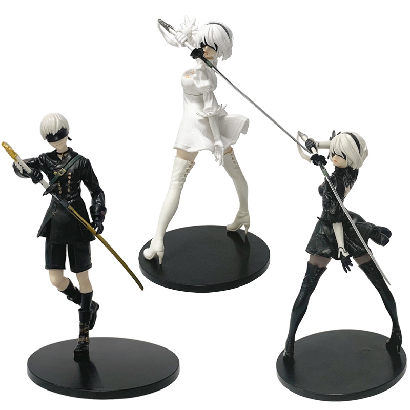 16-18cm Game NieR:Automata Figure YoRHa No. 2 Type B YoRHa No. 9 Type S ...