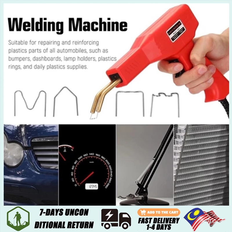 Car Bumper Repair Tool Kit 50W Plastic Repair Solder Stapler Welding ...