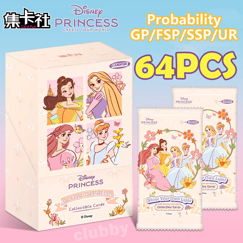 64 Disney Princess Card Aurora Jasmine Rare GP/FSP/SSP/UR kad Fan ...