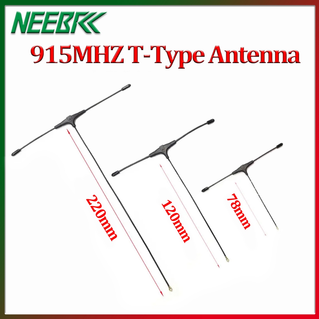 NEEBRC 915Mhz 2.4GHz T-Type Antenna IPEX1 UFL Connector For ELRS EP1 RX ...