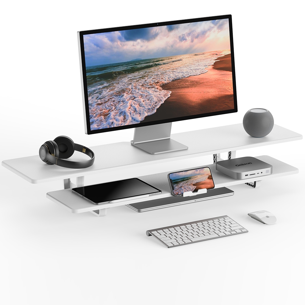 Computer Monitor Stand Monitor Riser Wood Monitor Rack Desk Shelf Desk ...