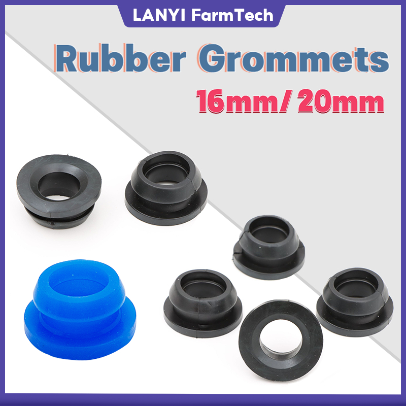 Irrigation Rubber Grommets 16/20/25mm Silicone Rubber Hole Plug Gasket ...