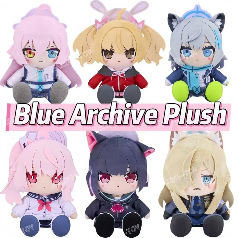 Blue Archive Takanashi Hoshino Sunaookami Shiroko Plush Toys Stuffed ...