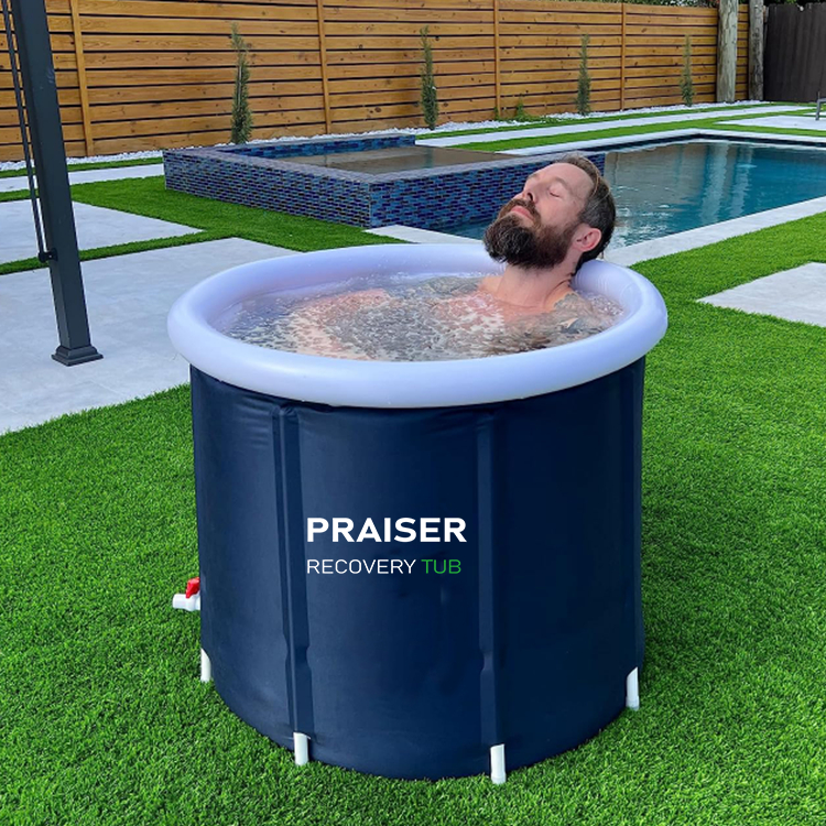 Portable Ice Bath Tub Praiser Recovery Tub Water Therapy PVC Inflatable ...