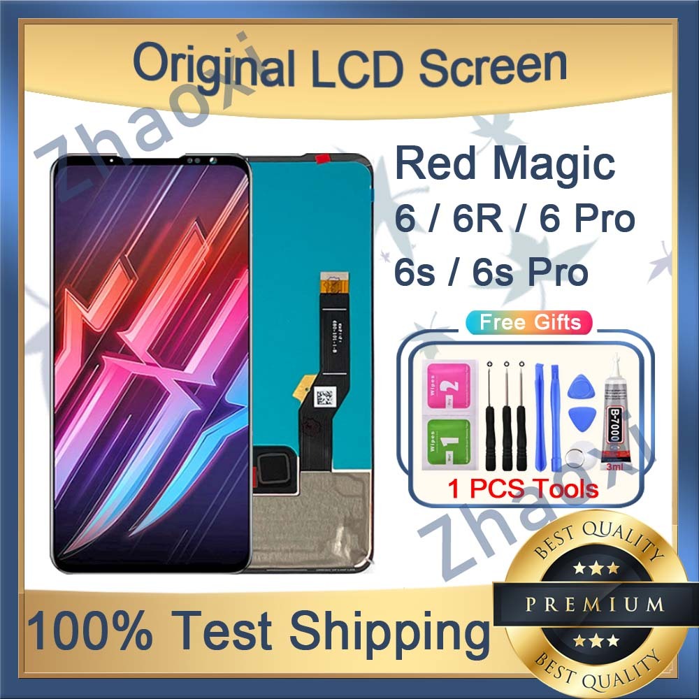 Original AMOLED Red Magic 6 6R 6 Pro 6s 6s Pro LCD Screen Replacement | Shopee Malaysia