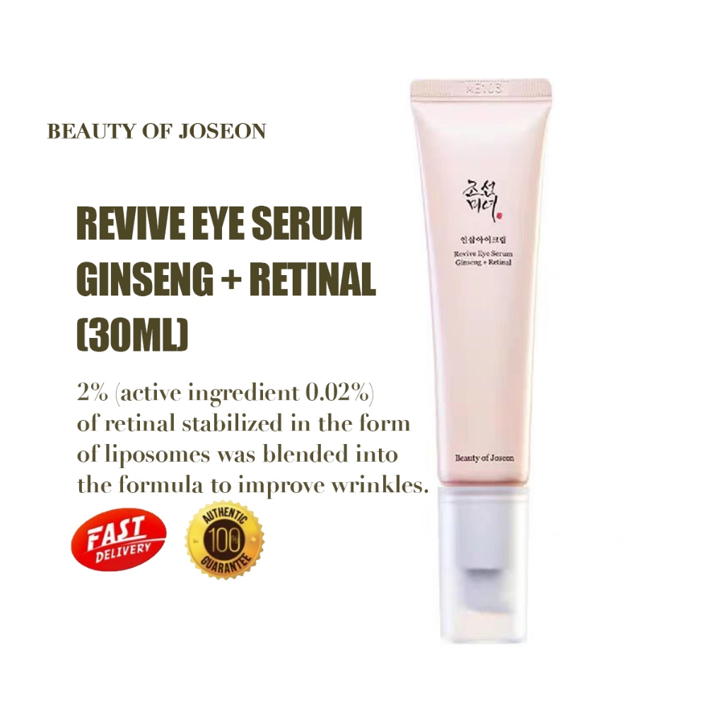 Beauty Of Joseon Revive Eye Serum: Ginseng + Retinal (30ml) | Shopee ...