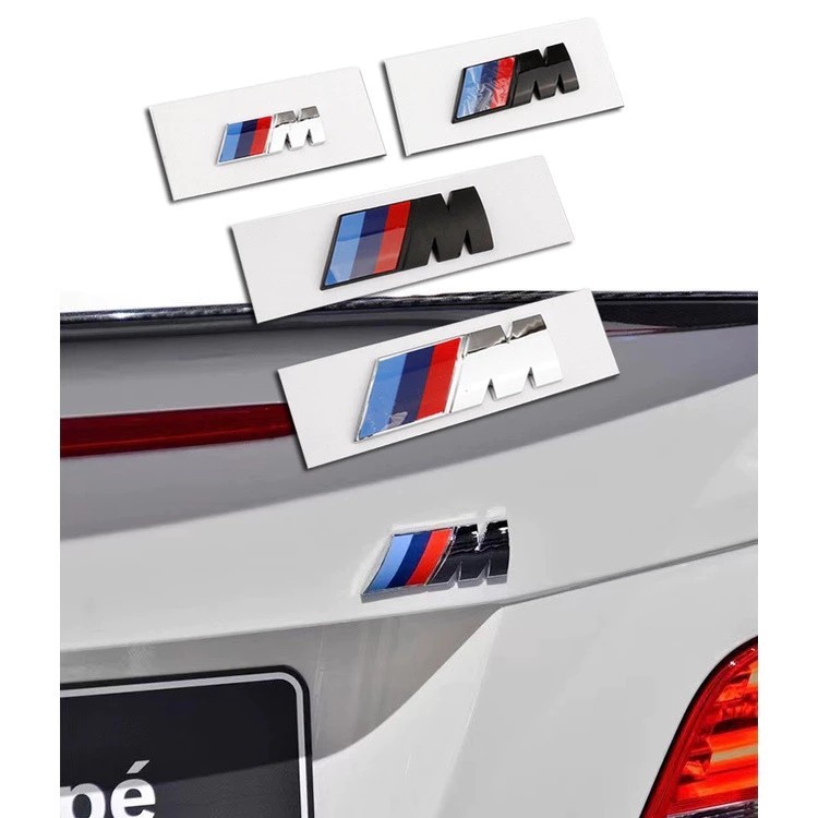 BMW M2 M3 M4 M5 M6 Rear Side Emblem Sticker; 3 Series; 5 Series; 7 ...