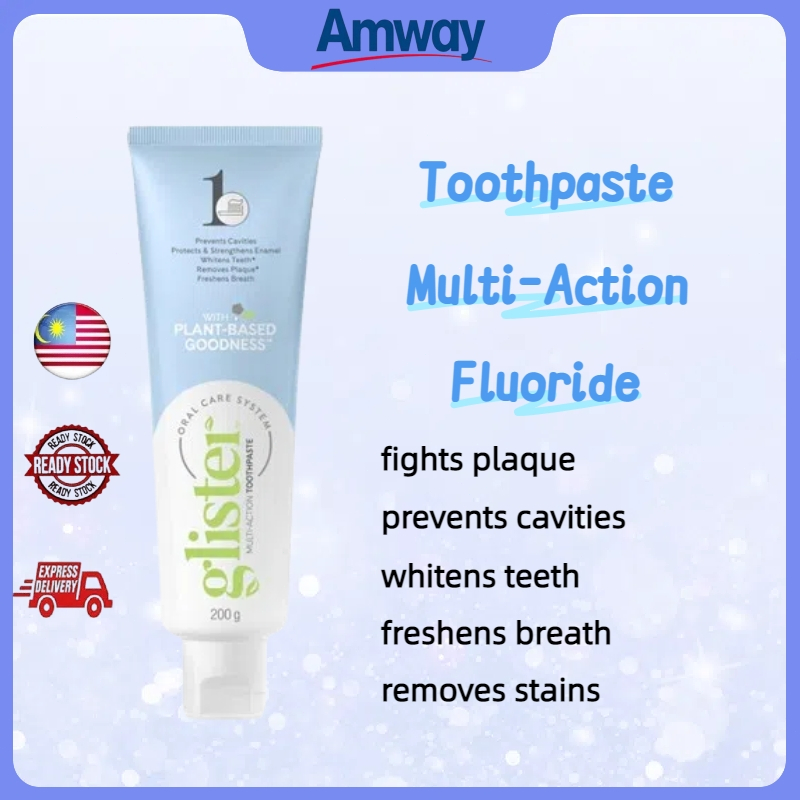 Amway Glister Multi Action Fluoride Toothpaste 200g | Shopee Malaysia