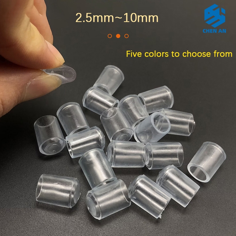 10pcs CHEN AN High Quality Rubber End Cap Protective pole Cover round ...