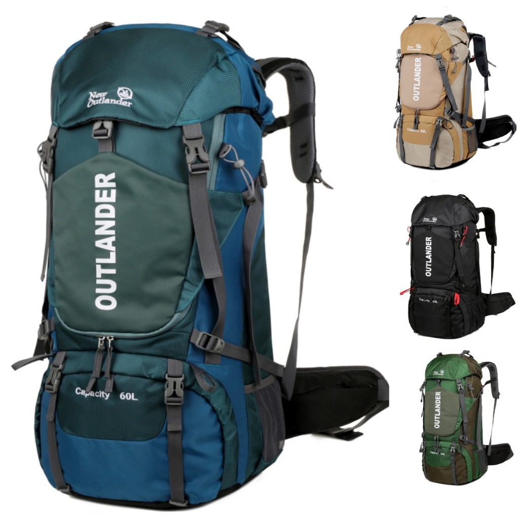 Ready Stock New Outlander 60L Camping Backpack Large Capacity ...
