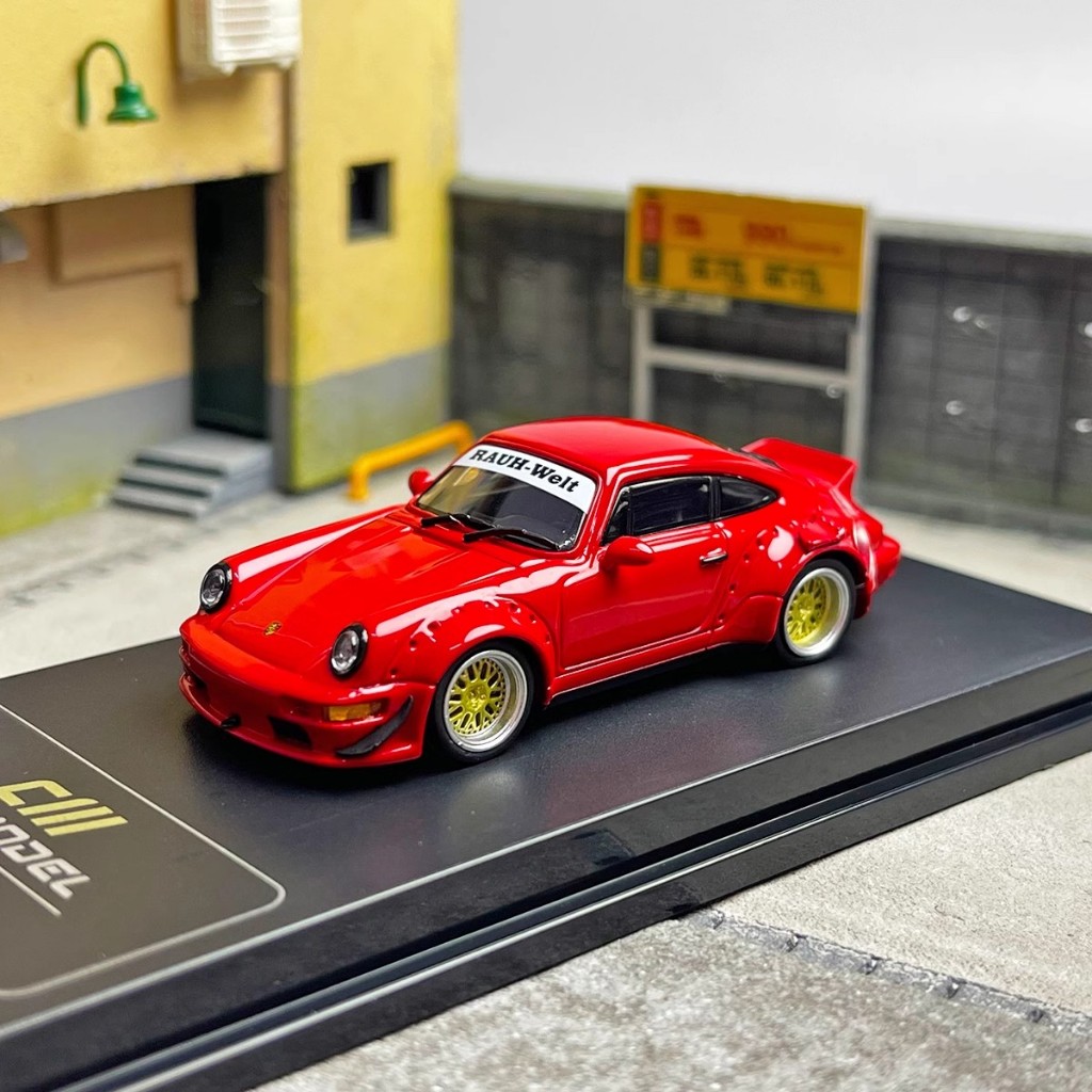CM Model 1:64 Porsche RWB 964 Widebody Alloy Car Model | Shopee Malaysia