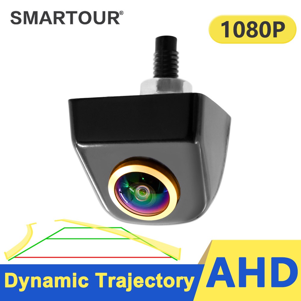 180" 4K AHD Dynamic Trajectory Reverse Backup Camera HD Night Version 4 ...