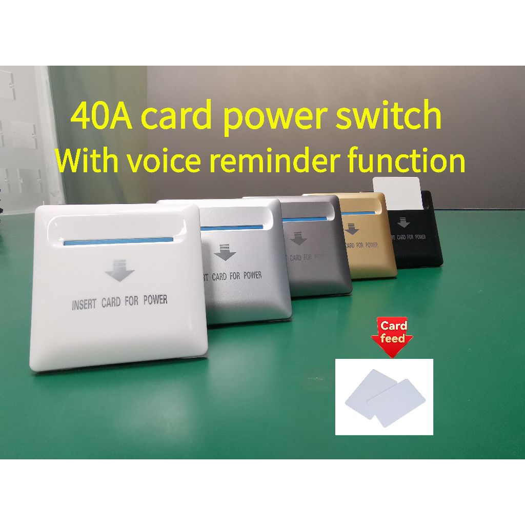Power Saving Switch with Voice Function Power Saving Switch 40A Plug-In ...